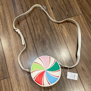 Mad Love | Bags | Nwt Mad Love Christmas White Multicolor Peppermint ...